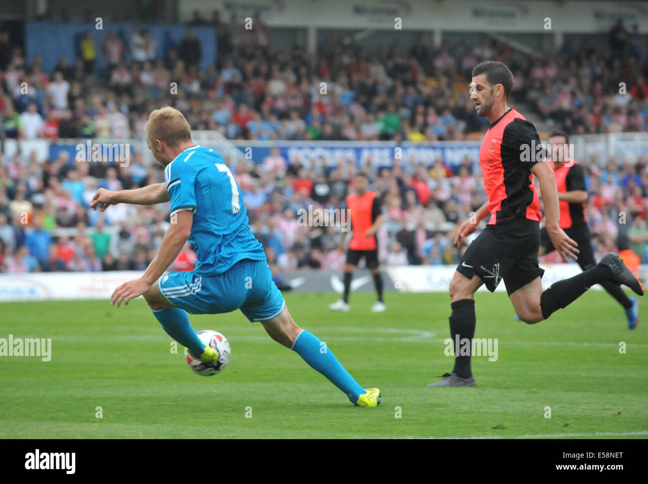 Football soccer hartlepool hi-res stock photography and images - Alamy