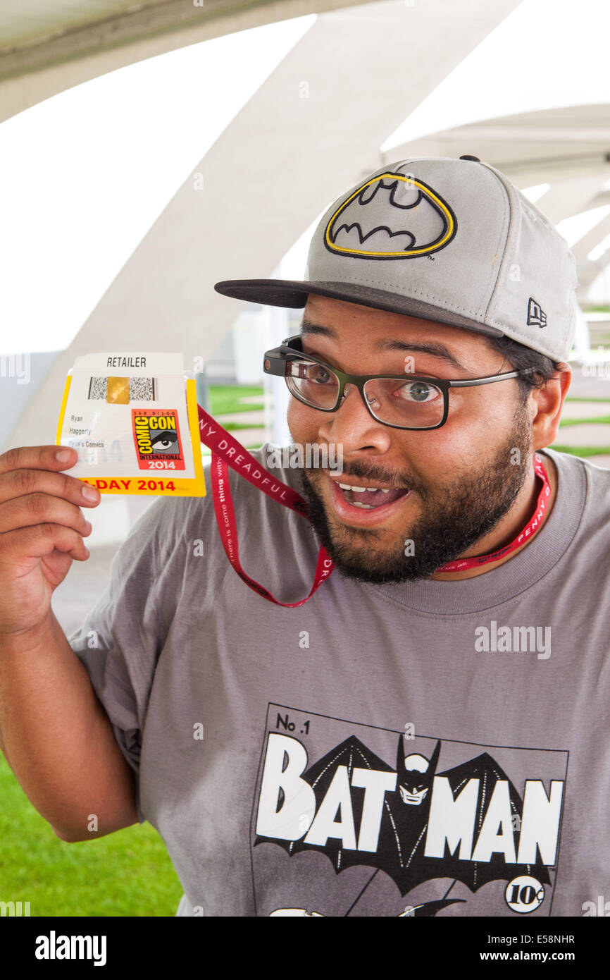 San Diego, California, USA. 23rd July, 2014. RYAN HAGGERTY from ...