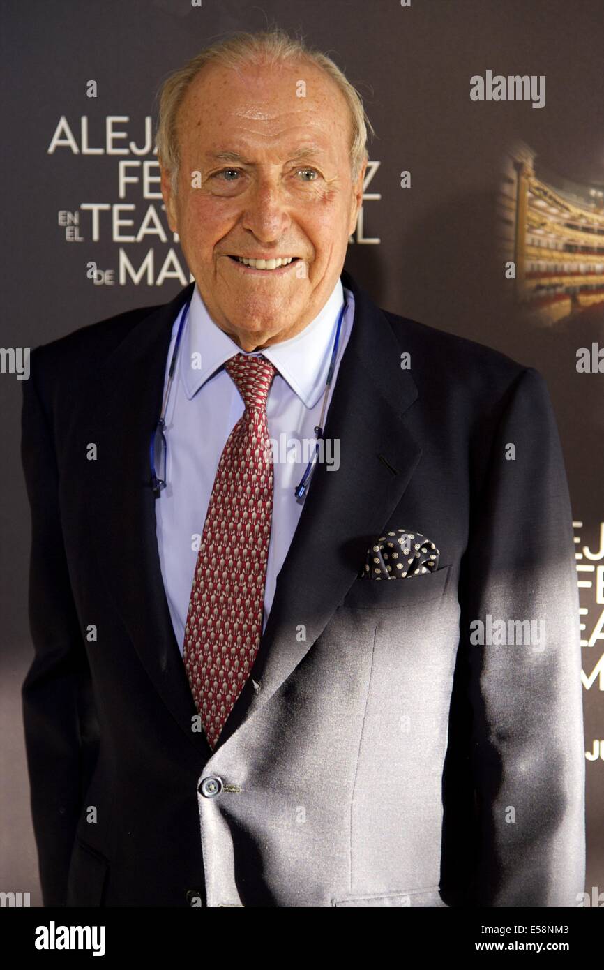 Madrid, Spain. 23rd July, 2014. Tomas Terry attends Alejandro Fernandez ...