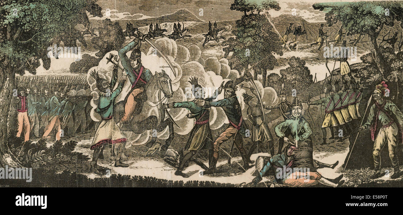 Scalping native american hi-res stock photography and images - Alamy