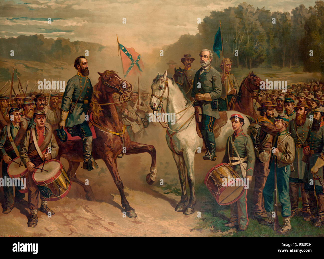 Robert E Lee And Stonewall Jackson