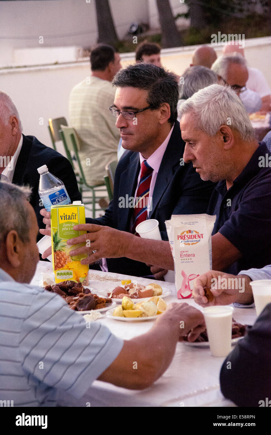 Gibraltar. 23rd July, 2014. Daniel Feetham leader of the Opposition ...