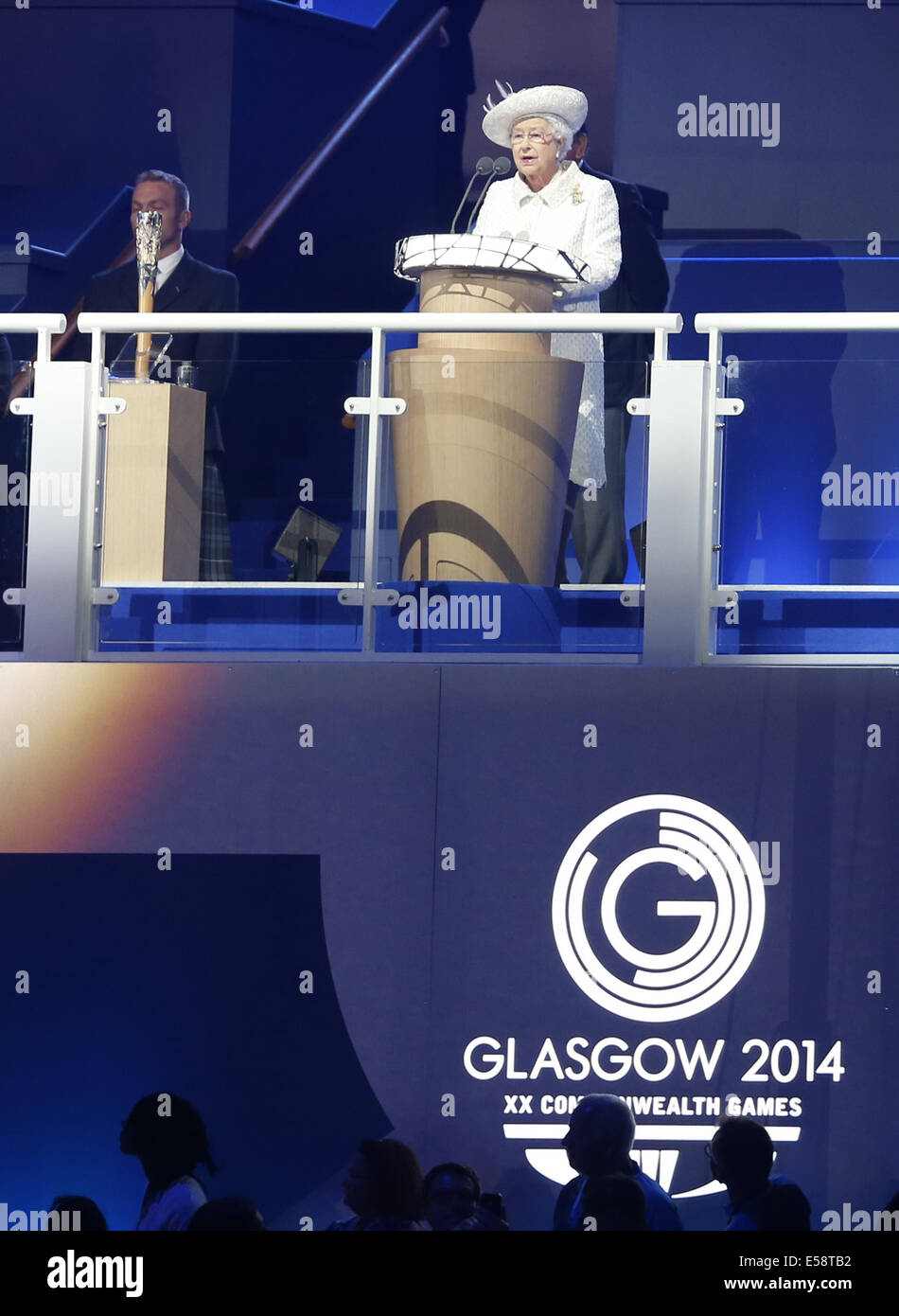 Queen elizabeth commonwealth games hi-res stock photography and images ...