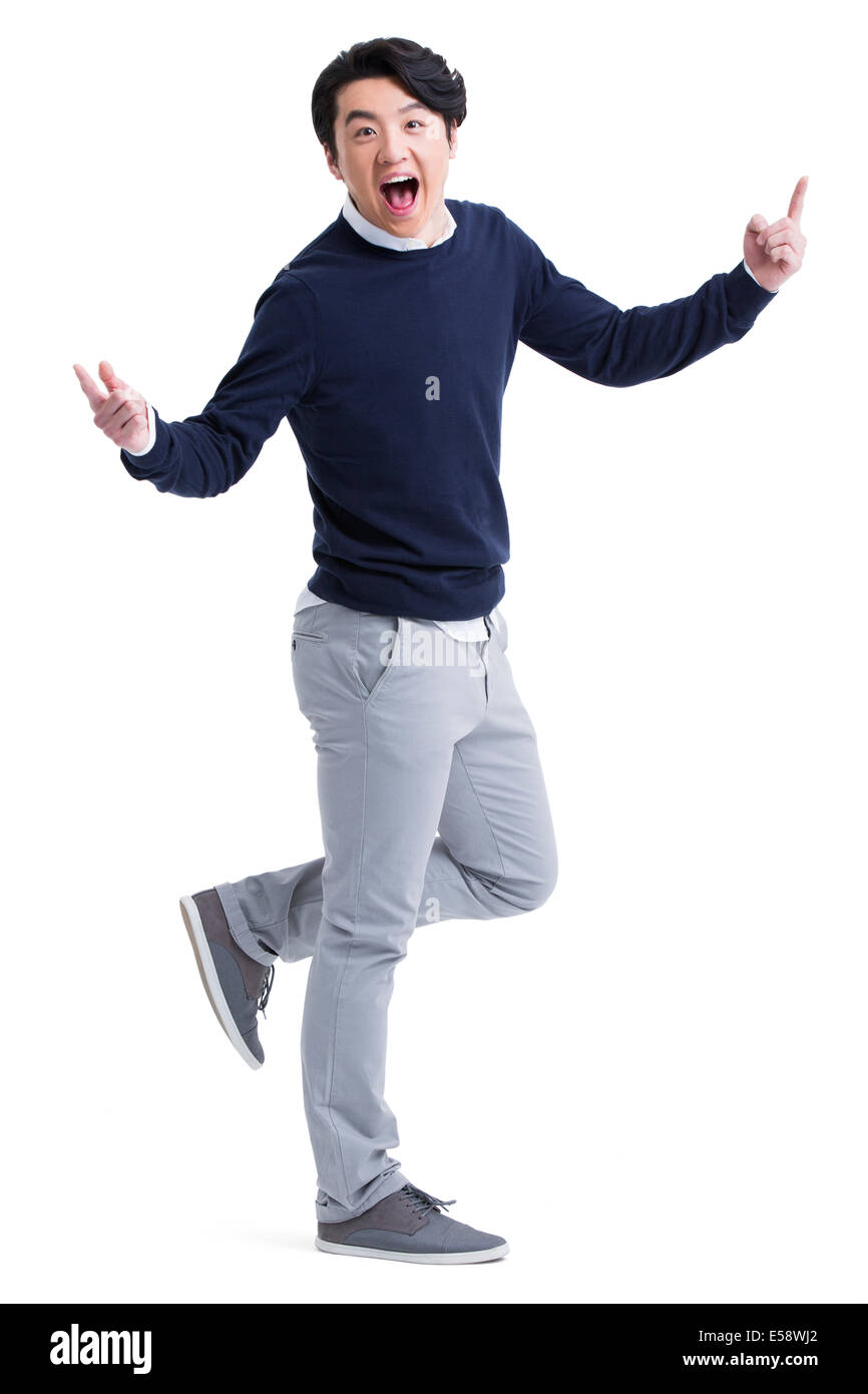 Humorous young man making a face Stock Photo - Alamy Humorous young man making a face Stock Photo - Alamy