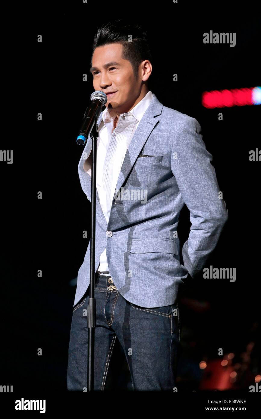 Toronto, Canada. 21st July 2014. Taiwan singer Gary Chaw (Cao Ge ...