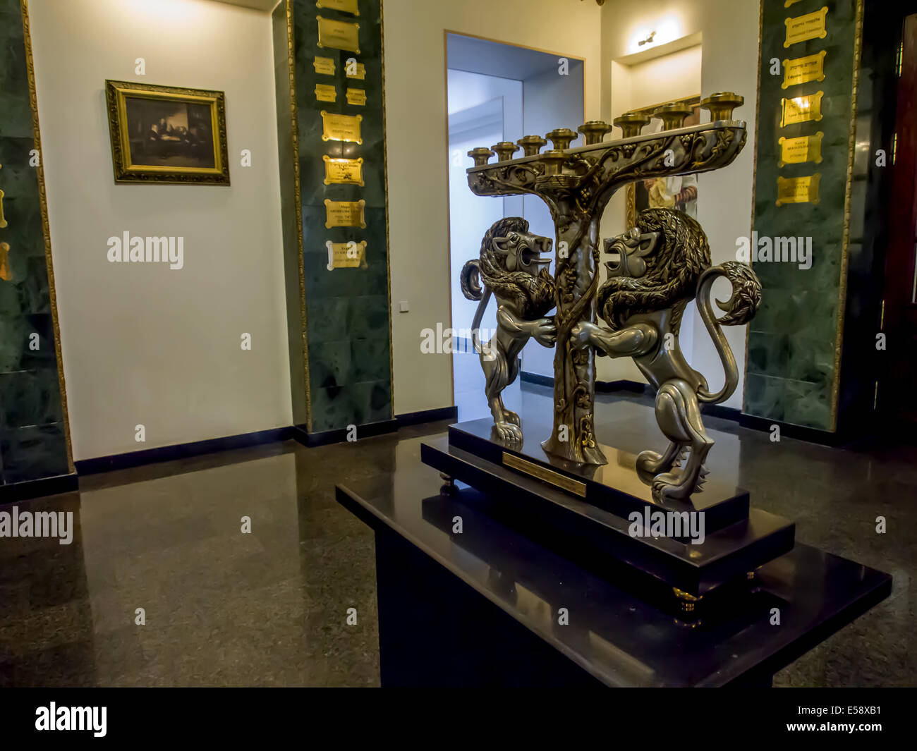 Shul interior hi-res stock photography and images - Alamy