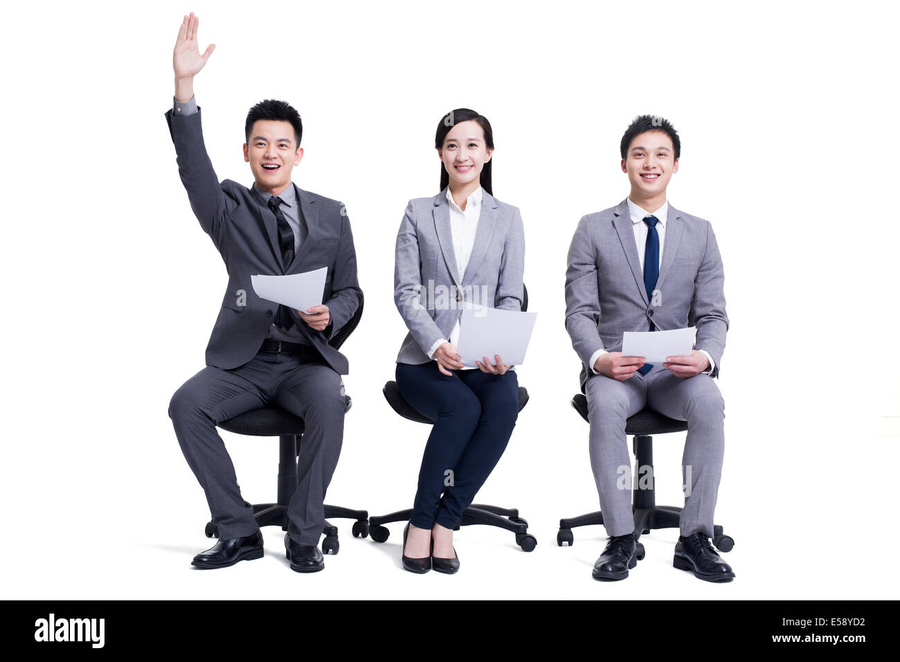 Interview Cut Out Stock Images & Pictures - Alamy