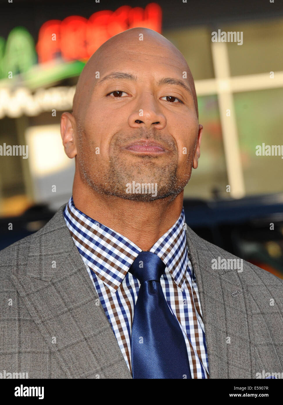Los Angeles, California, USA. 23rd July, 2014. Dwayne Johnson attending ...