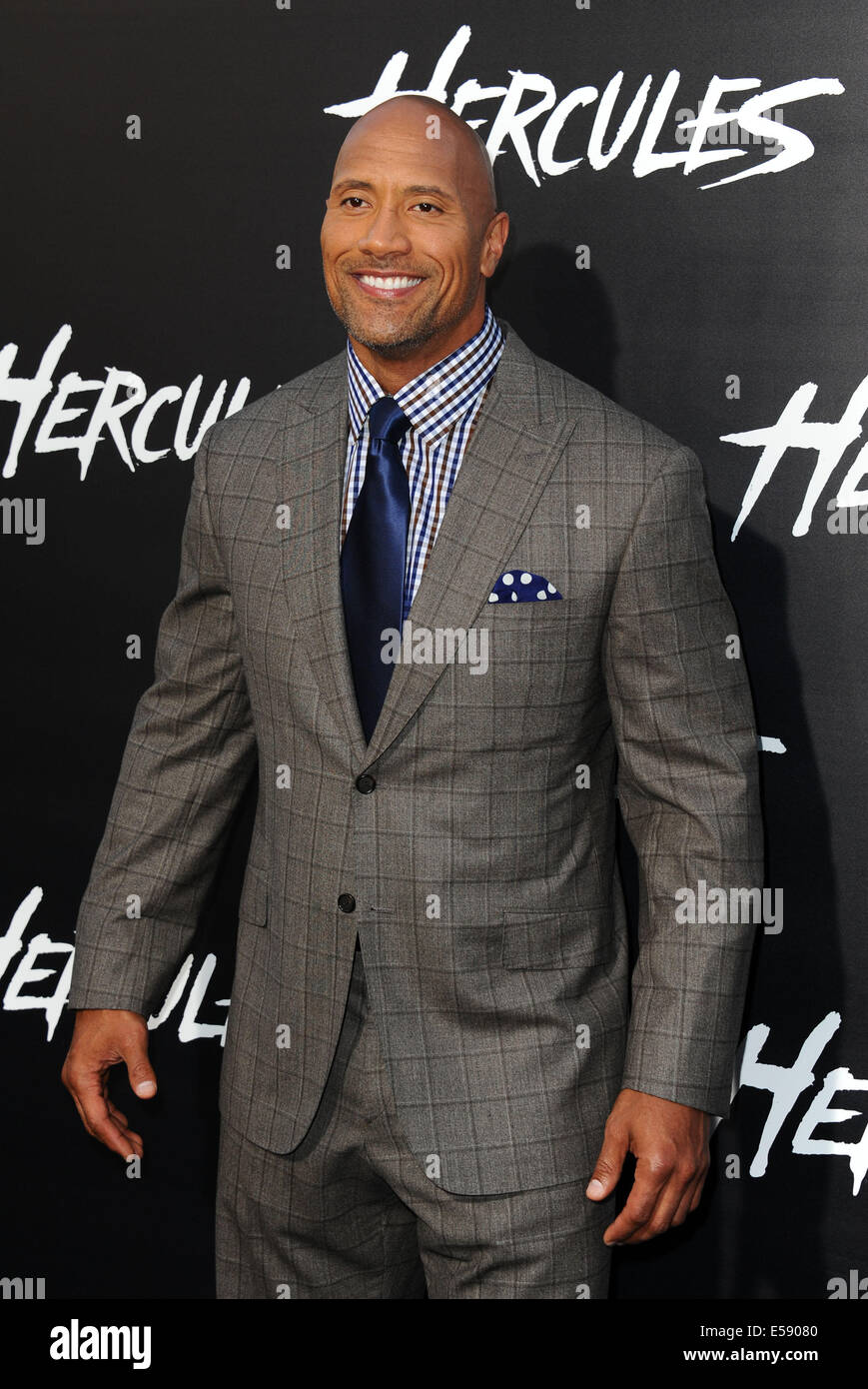 Los Angeles, California, USA. 23rd July, 2014. Dwayne Johnson attending ...