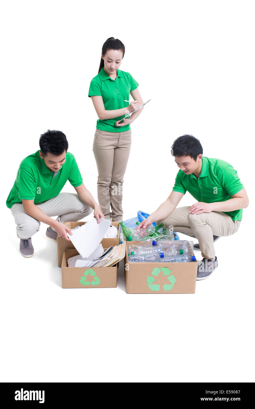 Clothing recycling bin Cut Out Stock Images & Pictures - Alamy