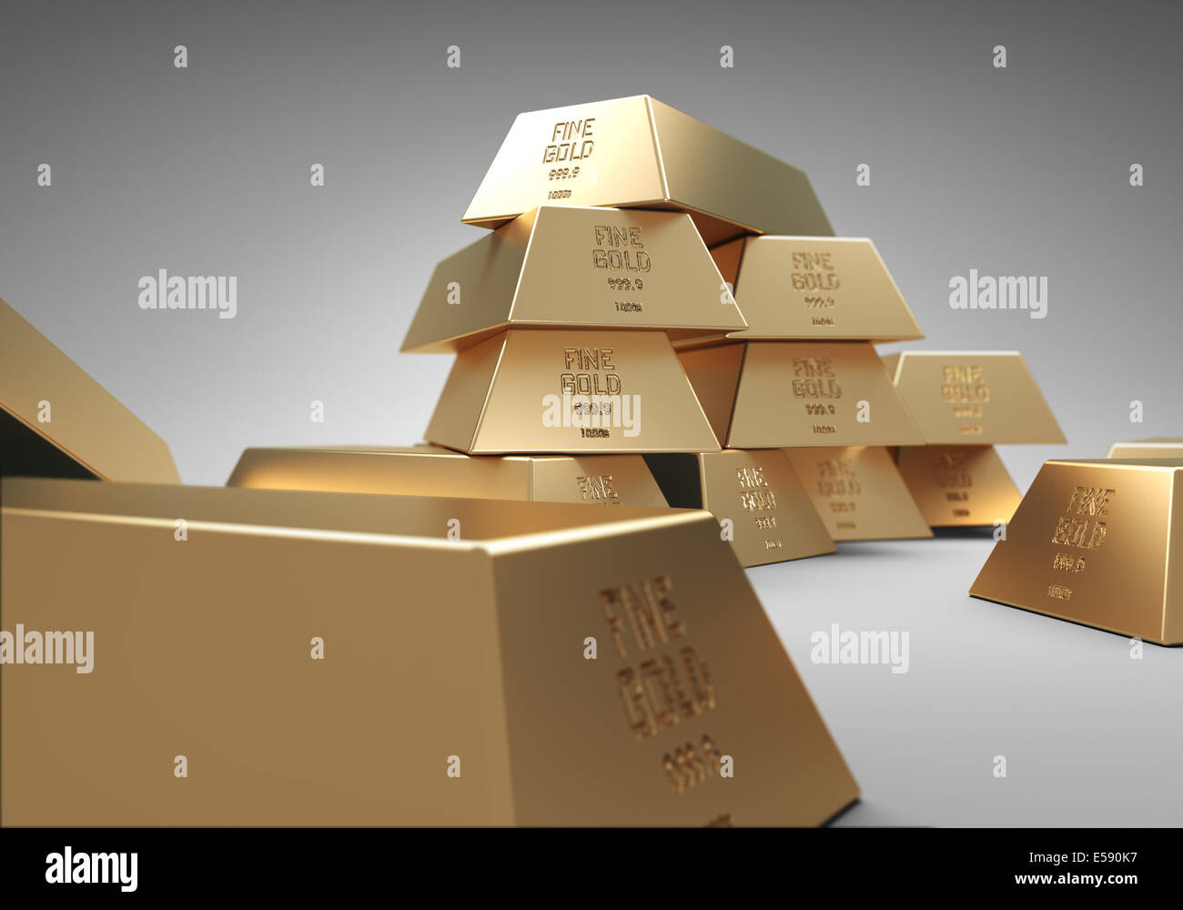 Treasure goldbars hi-res stock photography and images - Alamy