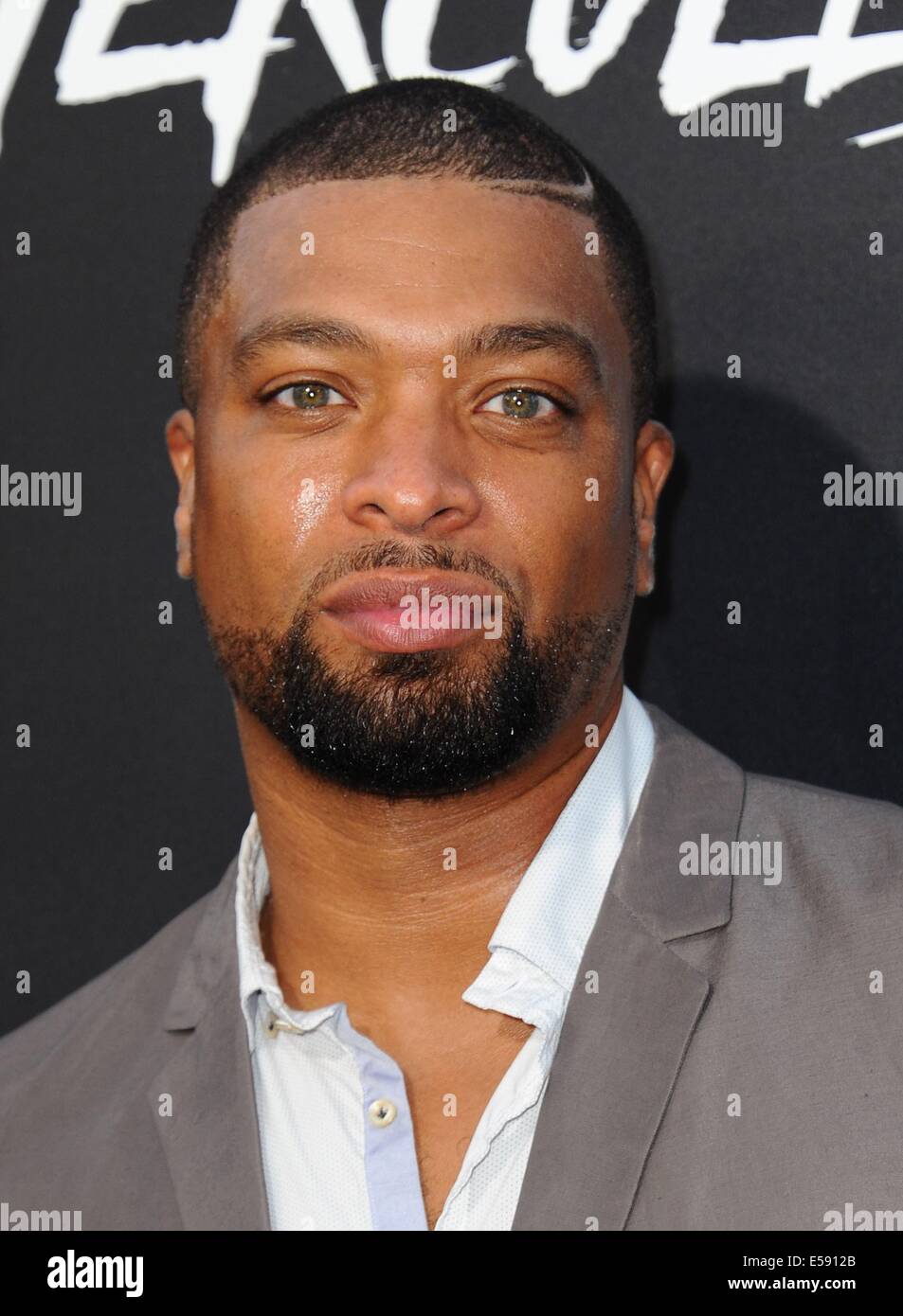 Los Angeles, CA, USA. 23rd July, 2014. DeRay Davis at arrivals for ...