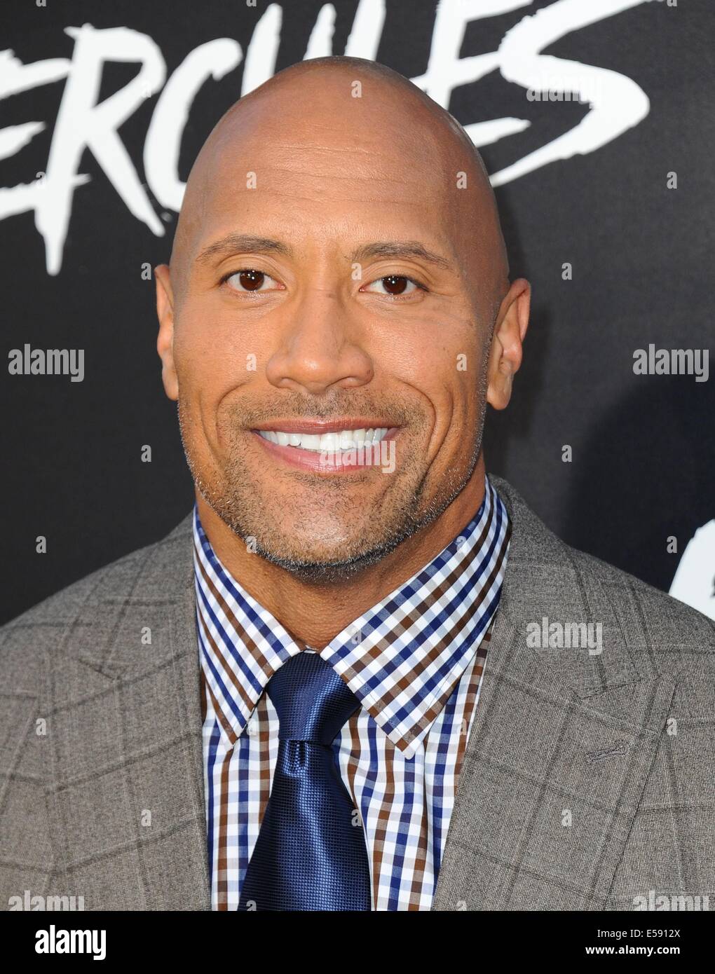 Los Angeles, CA, USA. 23rd July, 2014. Dwayne Johnson at arrivals for ...