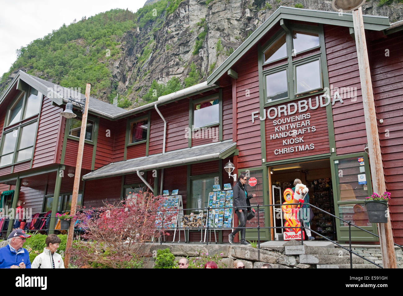Geiranger fjord norway visitors hi-res stock photography and images - Alamy
