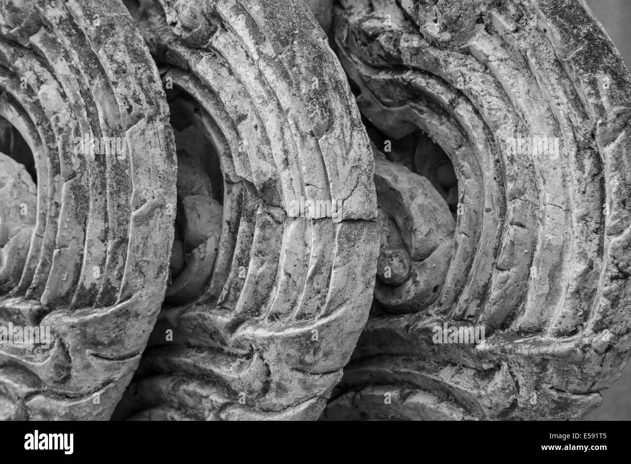 Traditional architecture in background Black and White Stock Photos ...