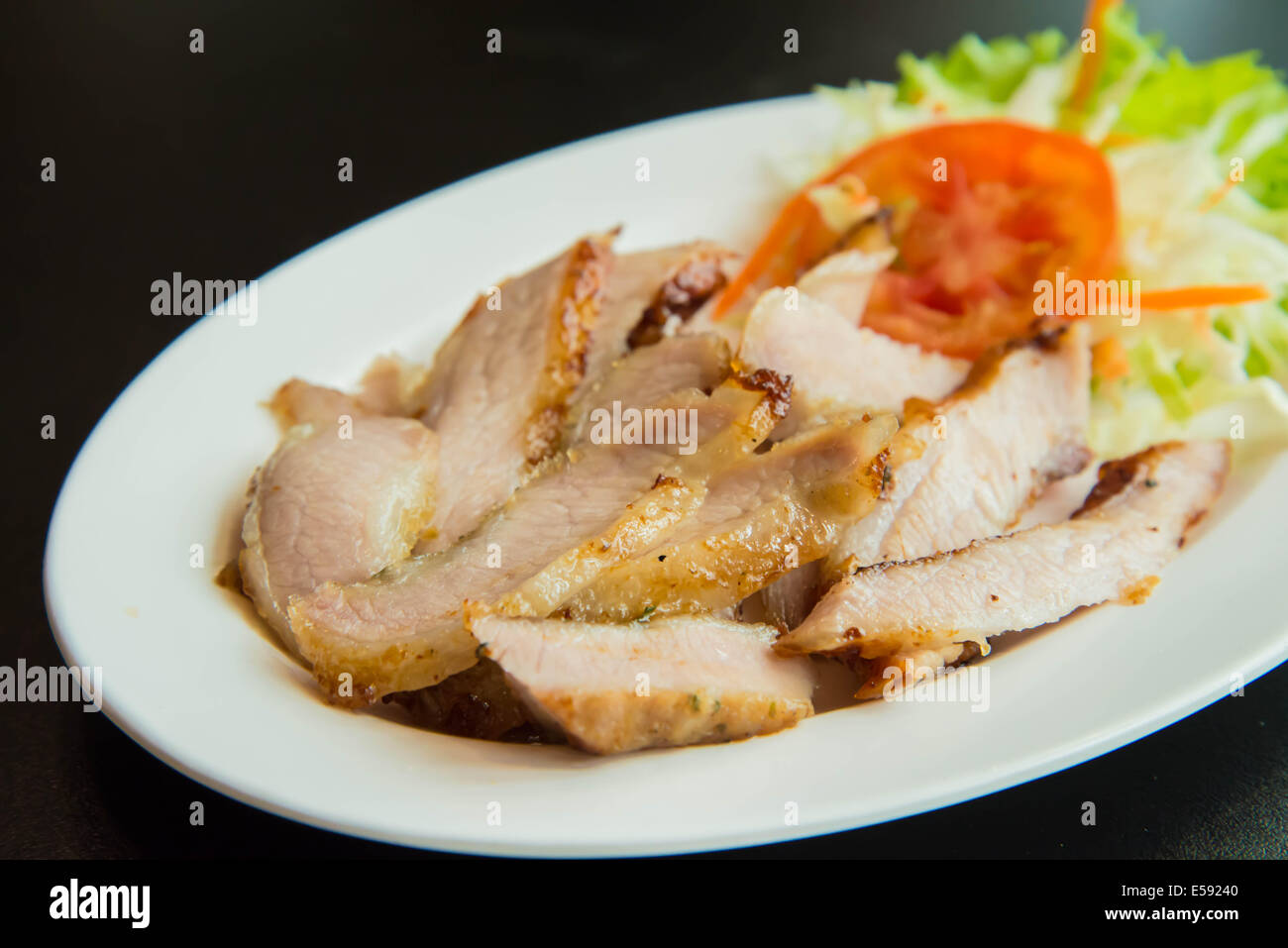 Hong kong dining roasted pork hi-res stock photography and images - Alamy