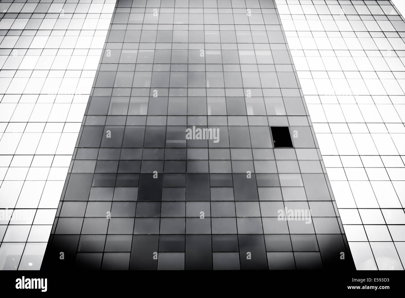 perfect texture of blue glass high-rise corporate buildings and ...