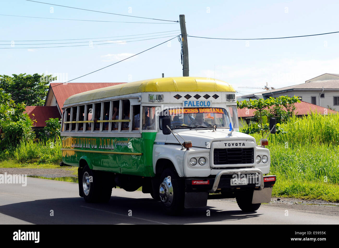 Bus in apia samoa hi-res stock photography and images - Alamy