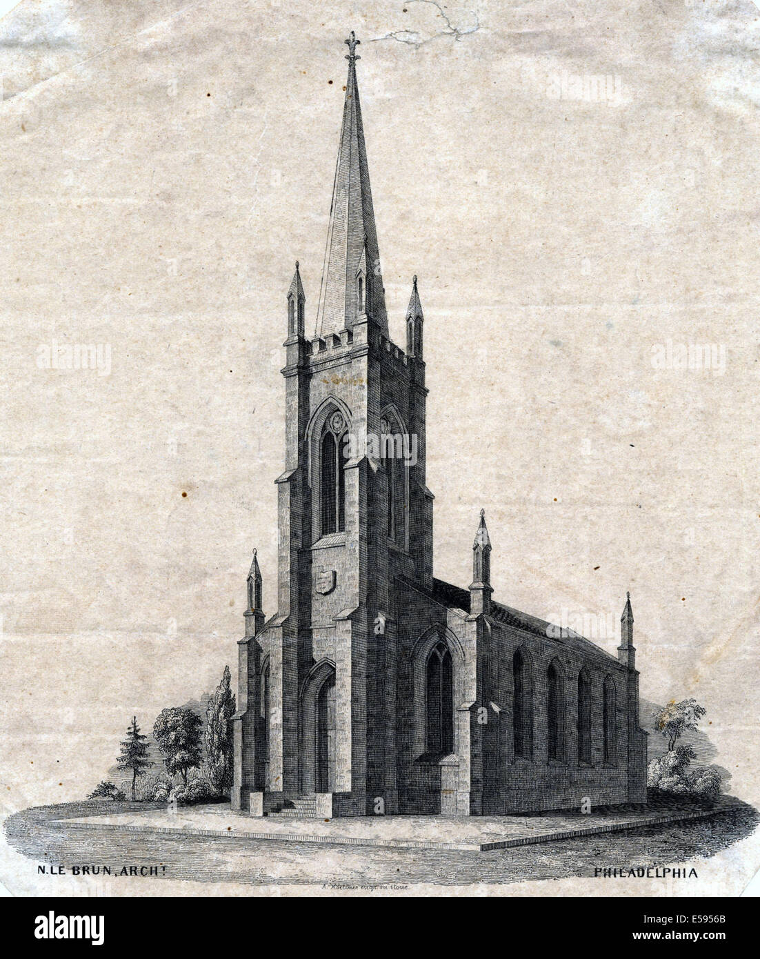 Historic Philadelphia Churches High Resolution Stock Photography and ...