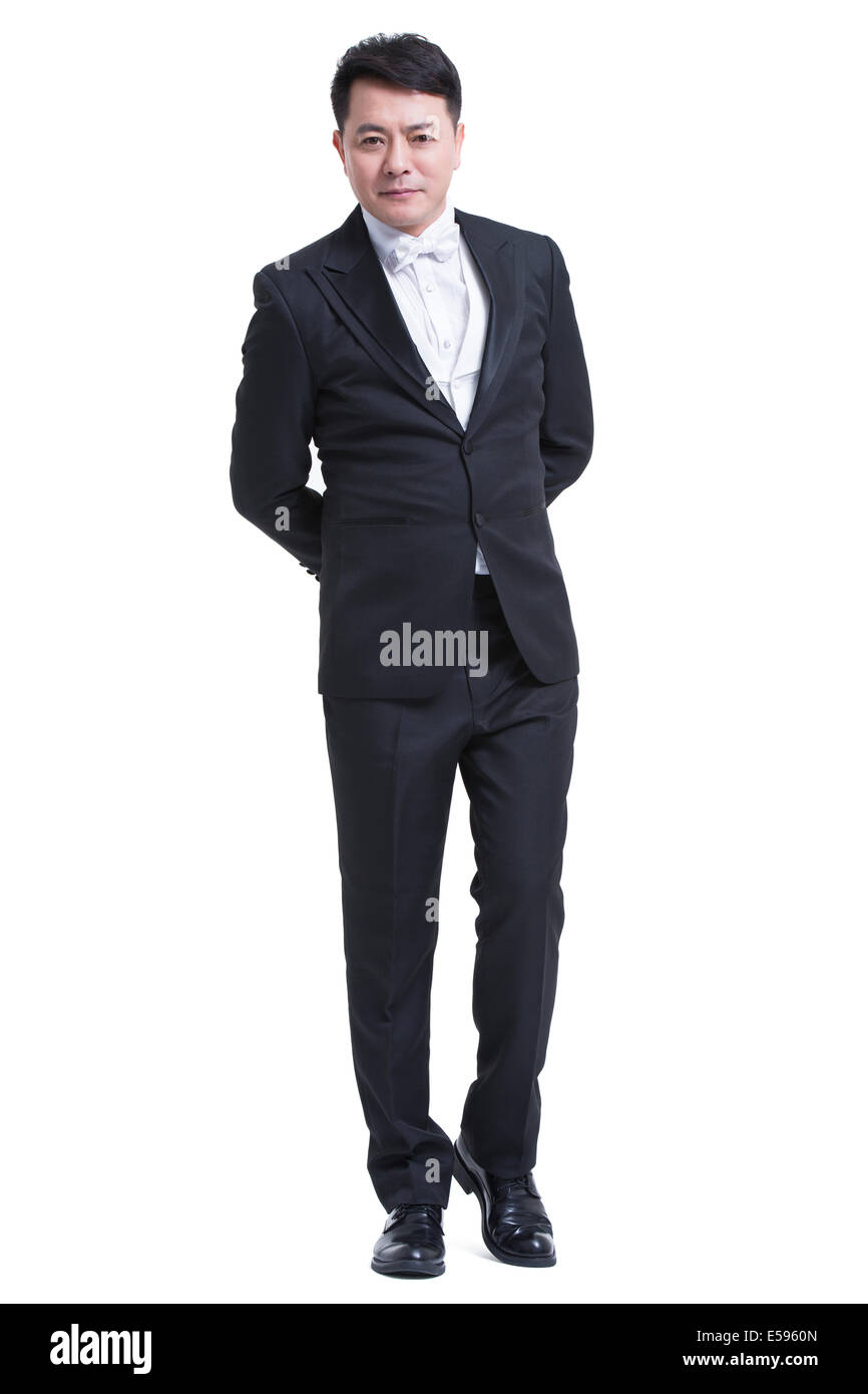 Mature men dressed in white hi-res stock photography and images - Alamy