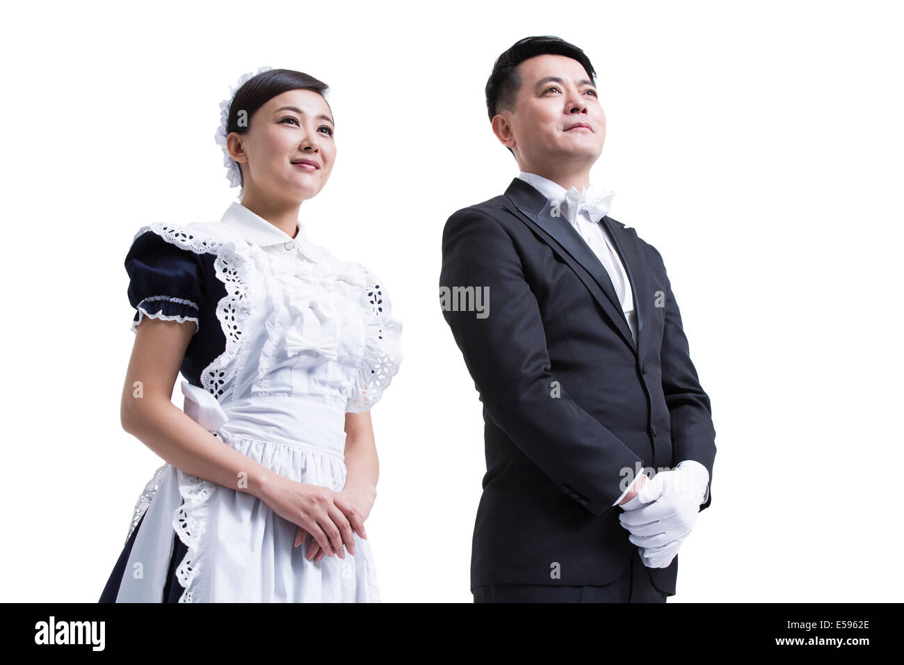 Hotel staff portrait Cut Out Stock Images & Pictures - Alamy