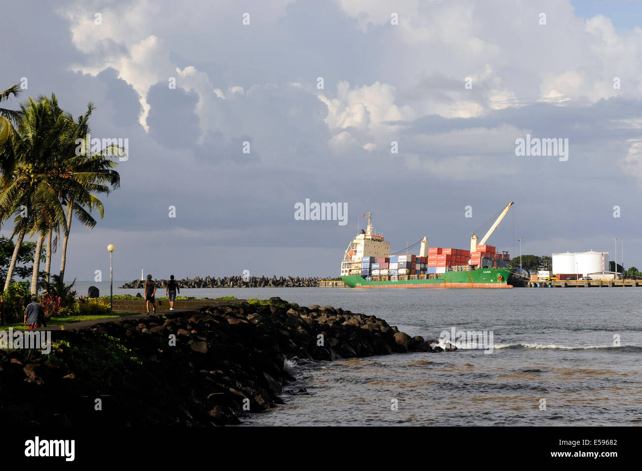 Apia harbour hi-res stock photography and images - Alamy