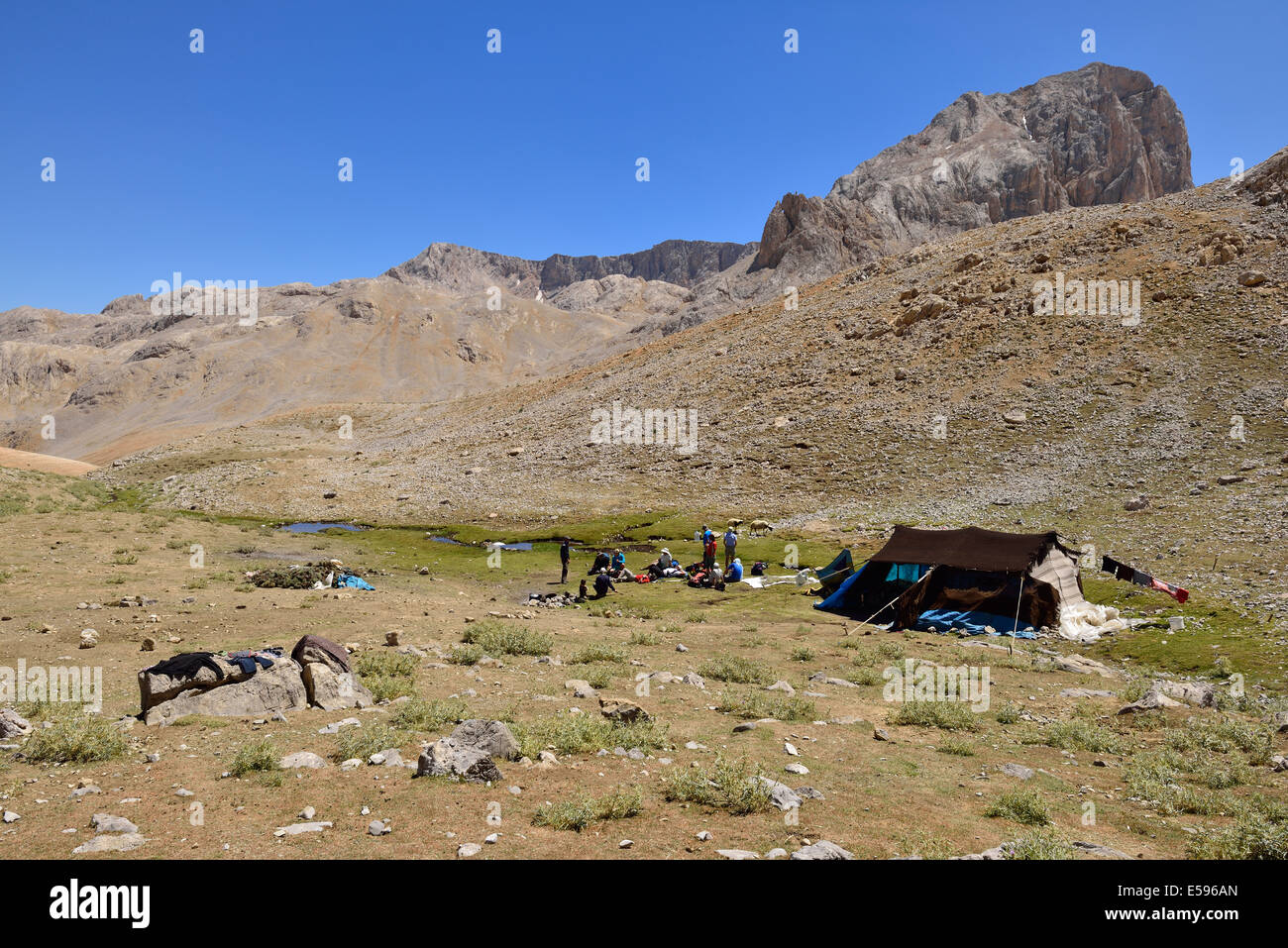 Turkey, Taurus Mountains, Aladaglar National Park, Yedigoeller Plateau ...