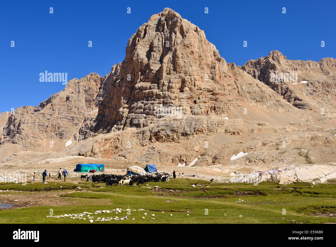 Turkey, Anti-Taurus Mountains, Aladaglar National Park, Yedigoeller ...