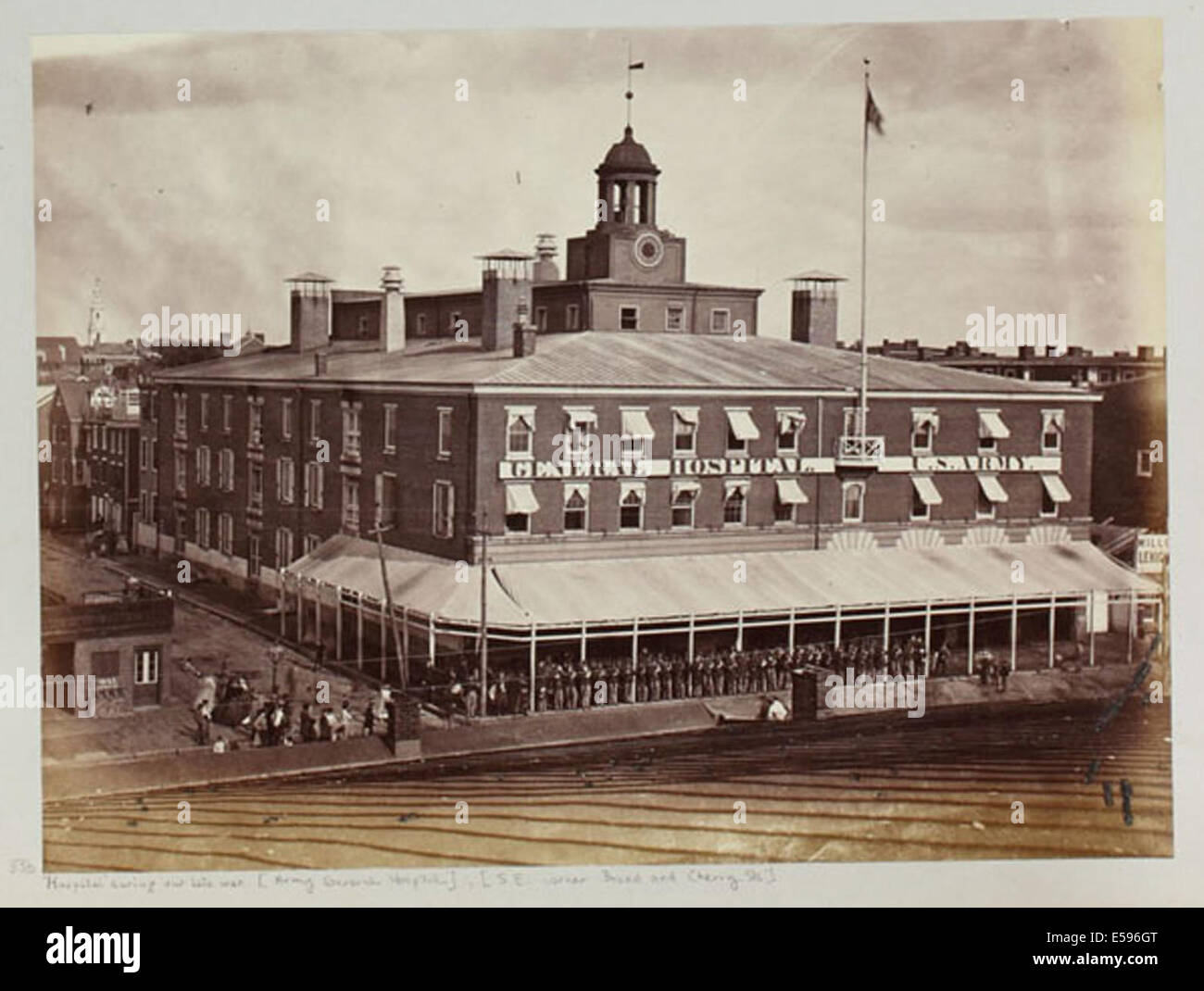 Civil war 1861 hospital hi-res stock photography and images - Alamy