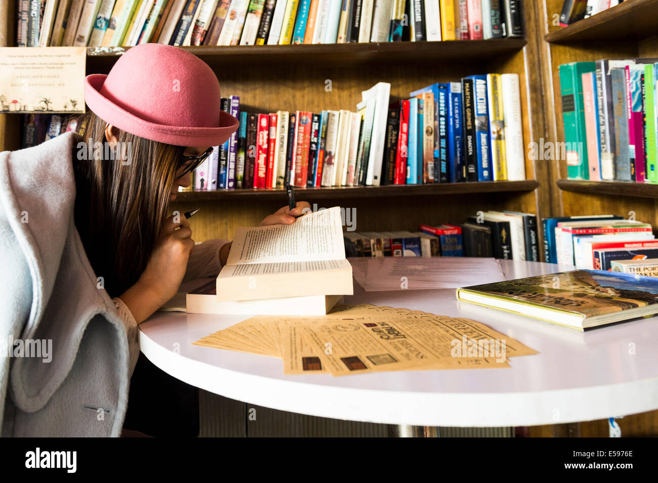 The bookworm beijing hi-res stock photography and images - Alamy