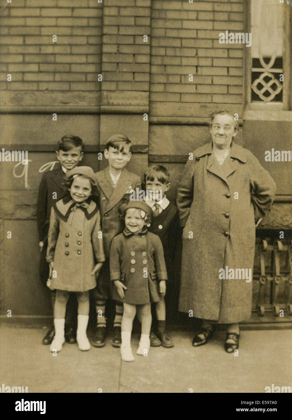 A group portrait from the John Frank Keith collection, depicting a ...