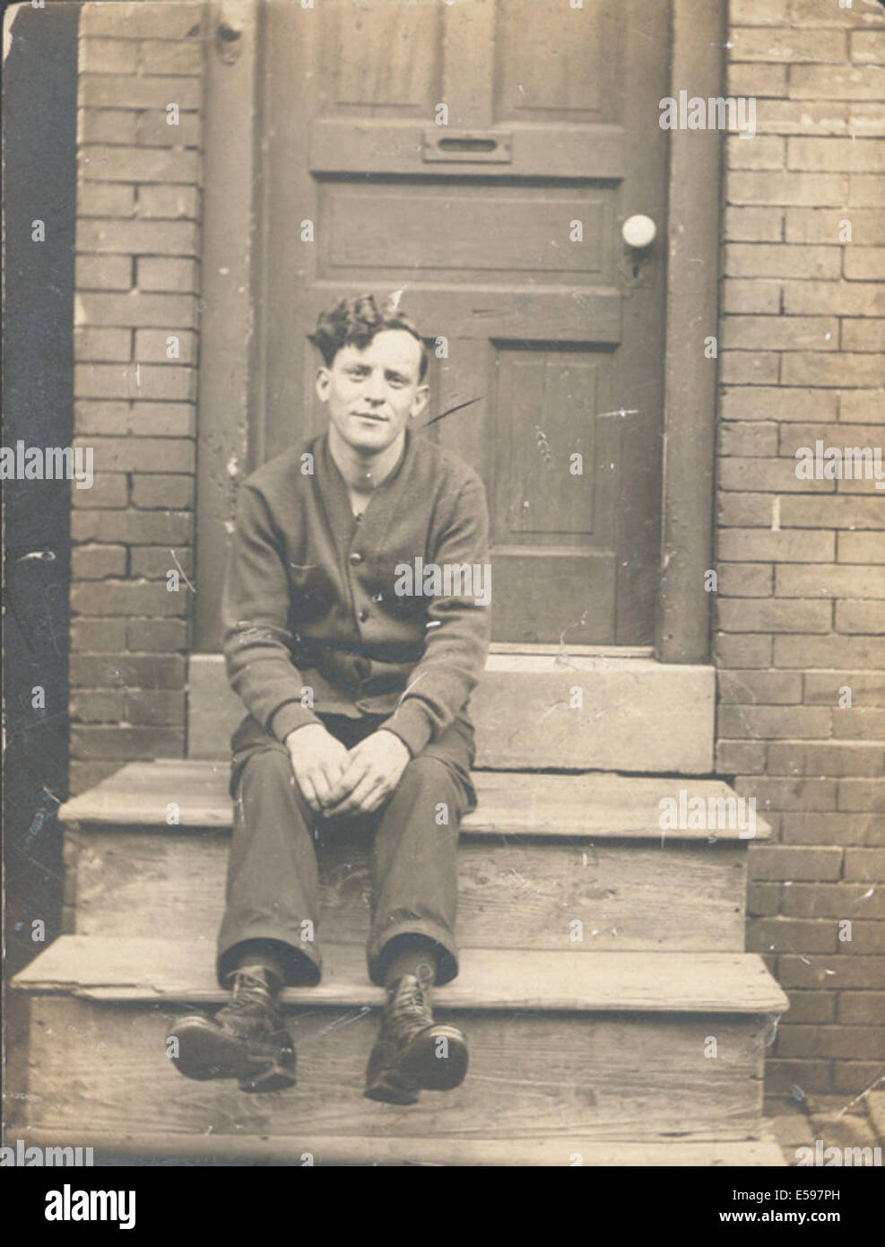 A portrait photograph from the John Frank Keith collection, showing an ...