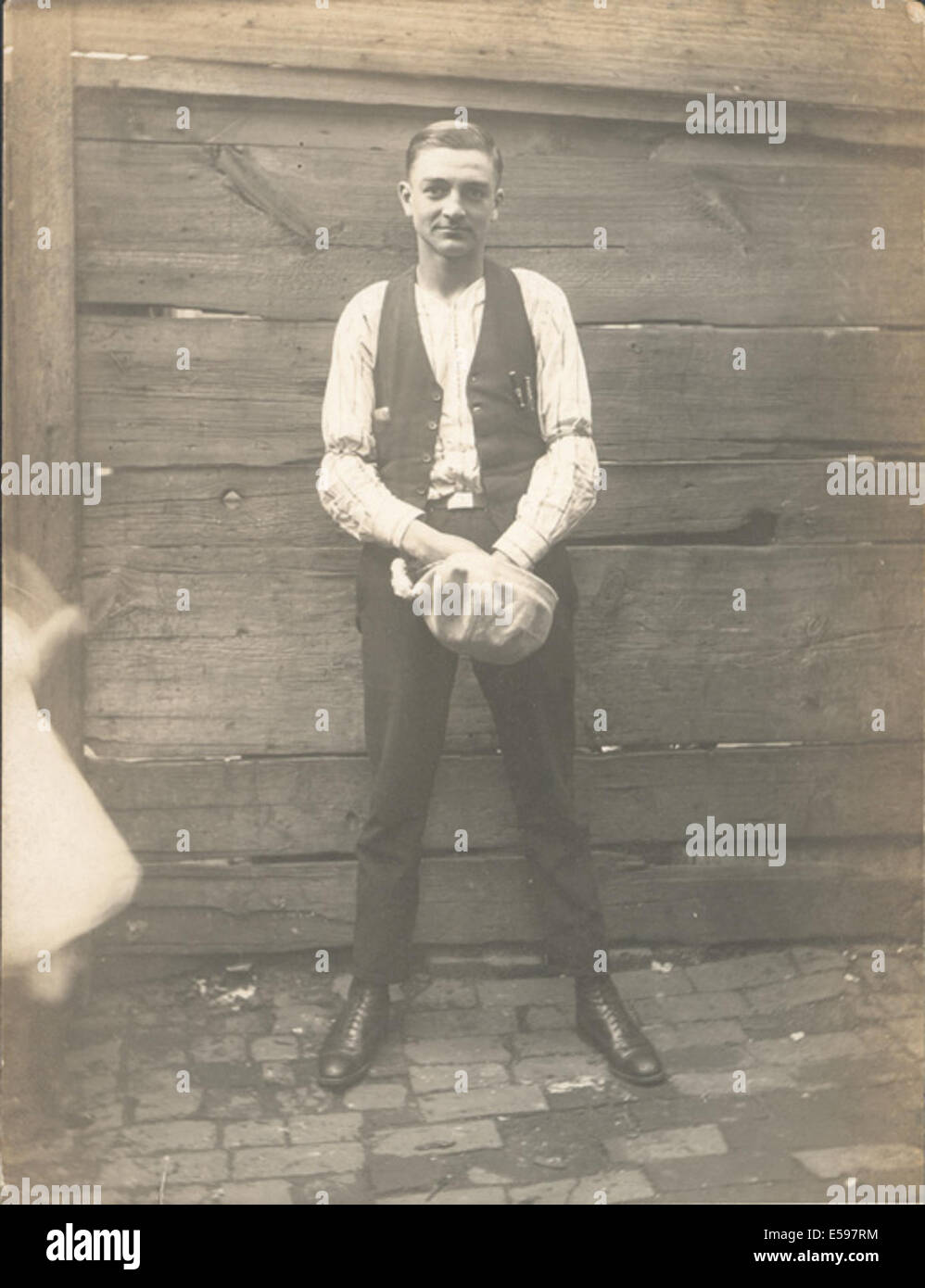 A photographic postcard taken by John Frank Keith in Philadelphia ...