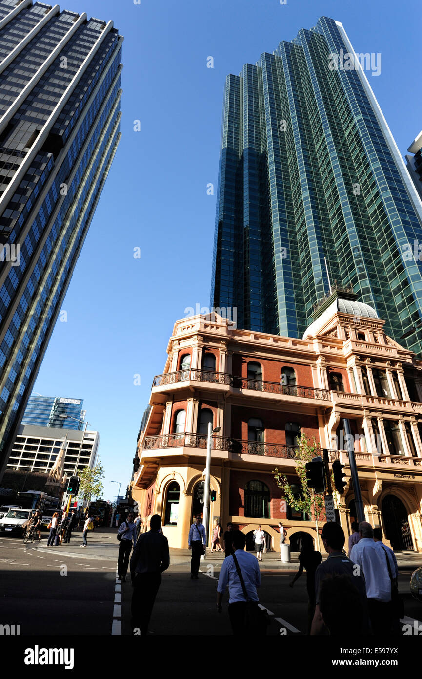 Australia, Perth, central business district, former Palace Hotel in ...