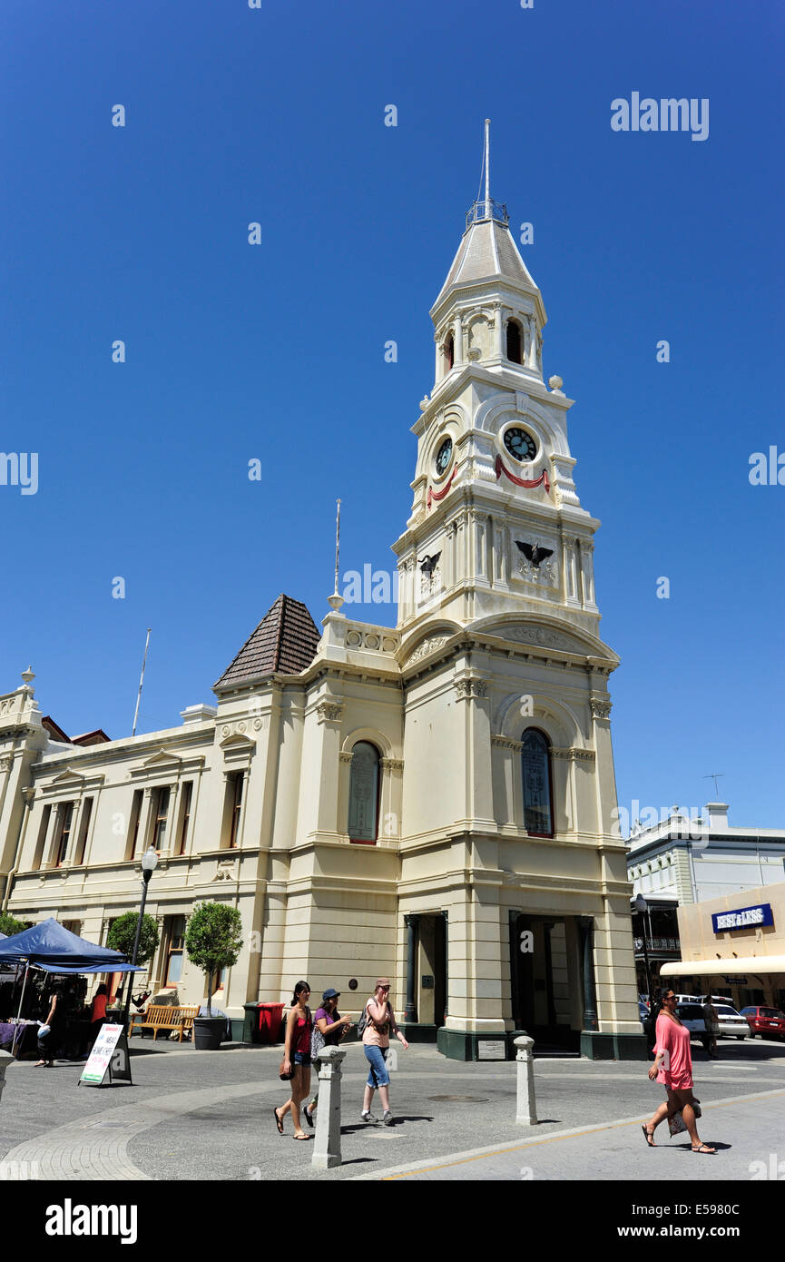 Australia, Perth, Fremantle, Fremantle Town Hall Stock Photo - Alamy