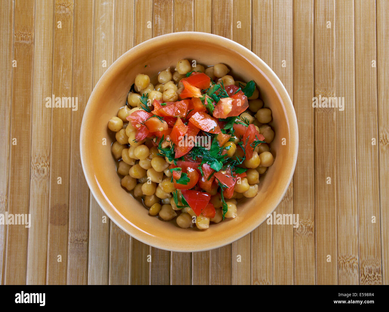 Lebanese Chickpea Balila Stock Photo - Alamy