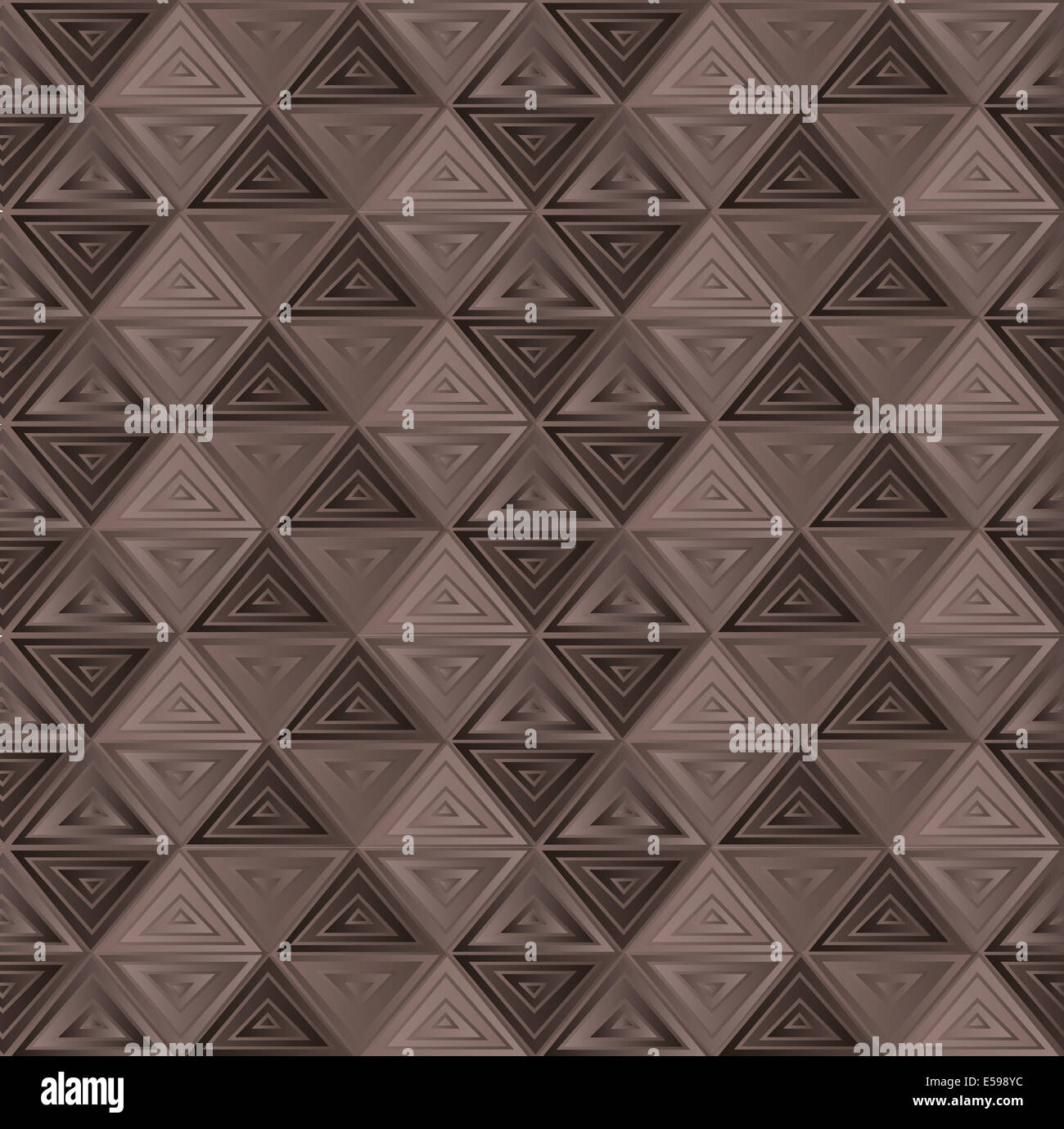 seamless brown triangle background Stock Photo - Alamy