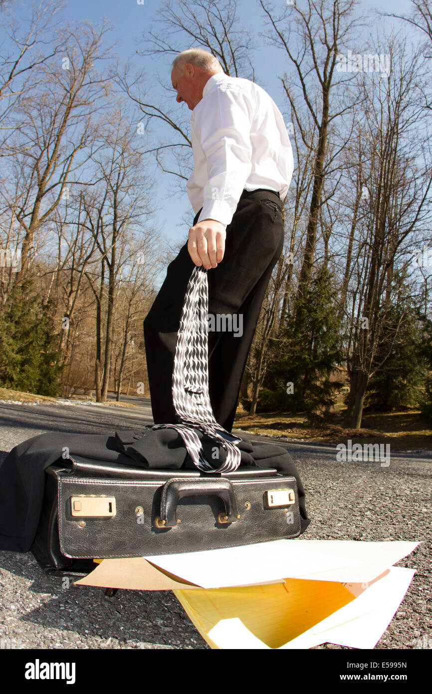 Removing Tie High Resolution Stock Photography and Images - Alamy