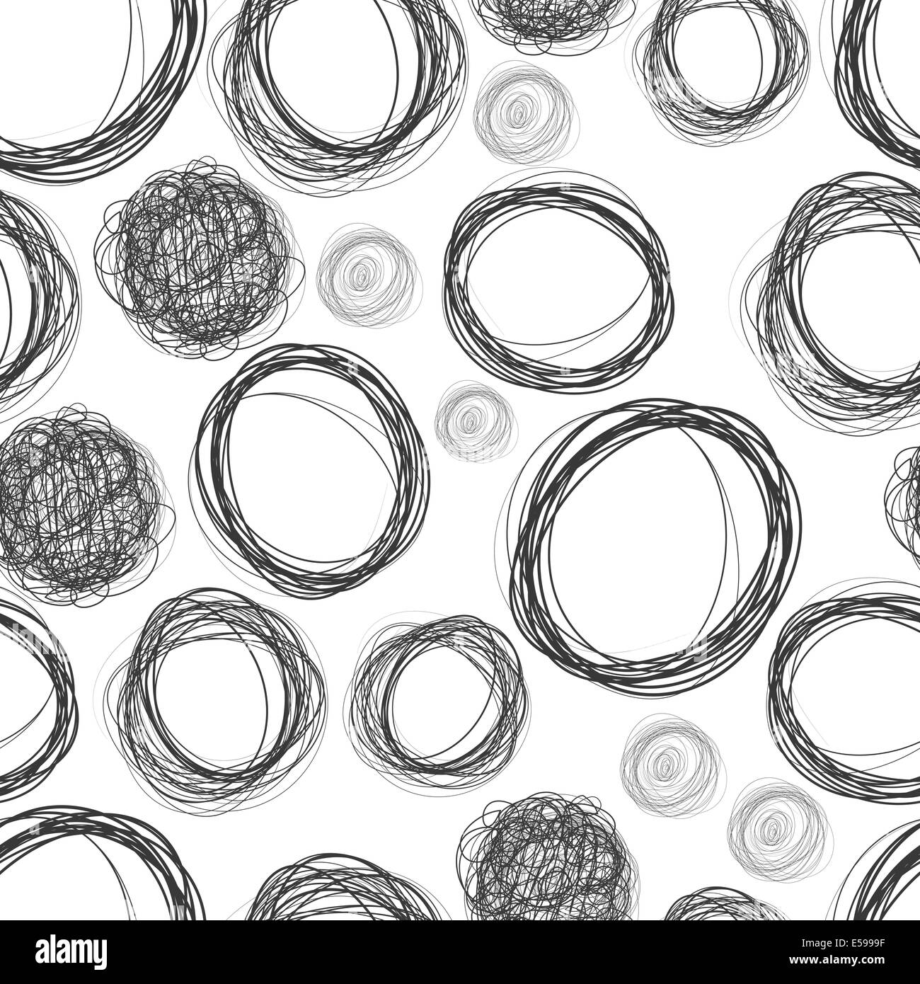 Pencil seamless pattern Black and White Stock Photos & Images - Alamy