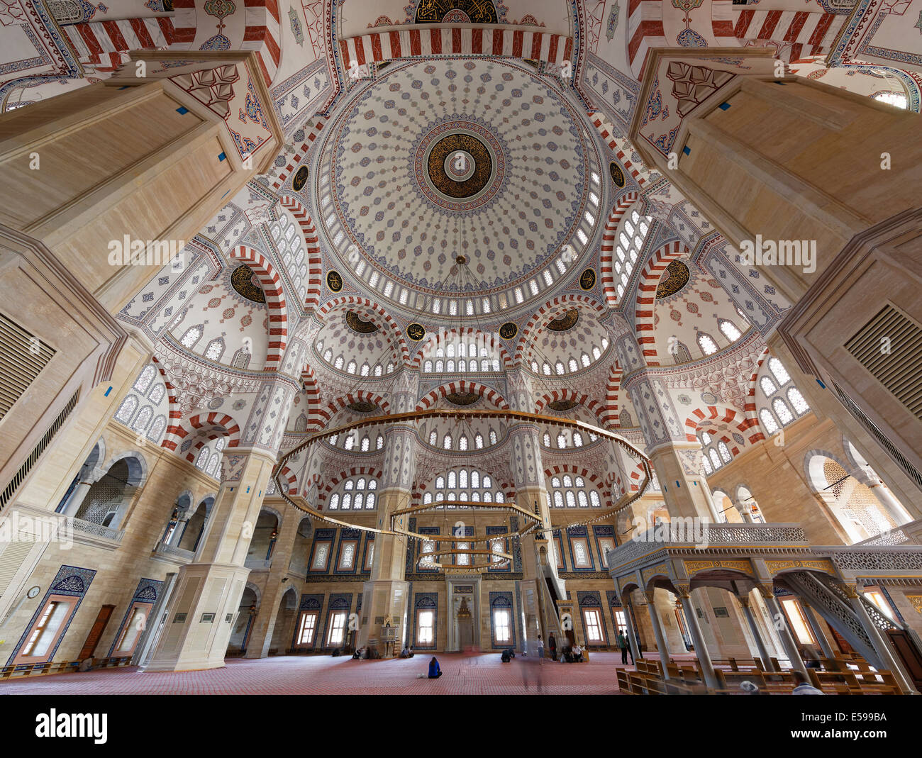 Turkey, Adana, Sabanci Central Mosque Stock Photo - Alamy