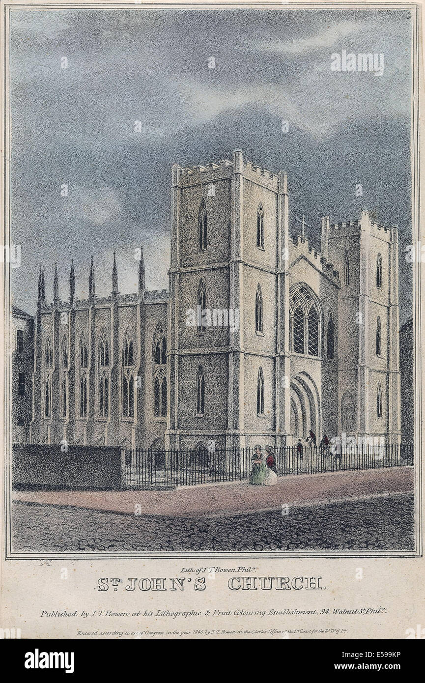 Historic Philadelphia Churches High Resolution Stock Photography and ...