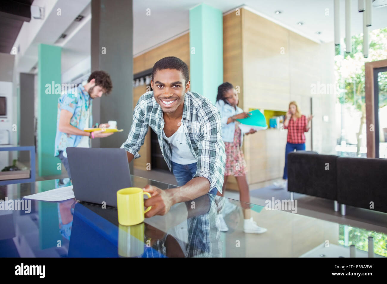 Man african american ethnicity working hi-res stock photography and ...