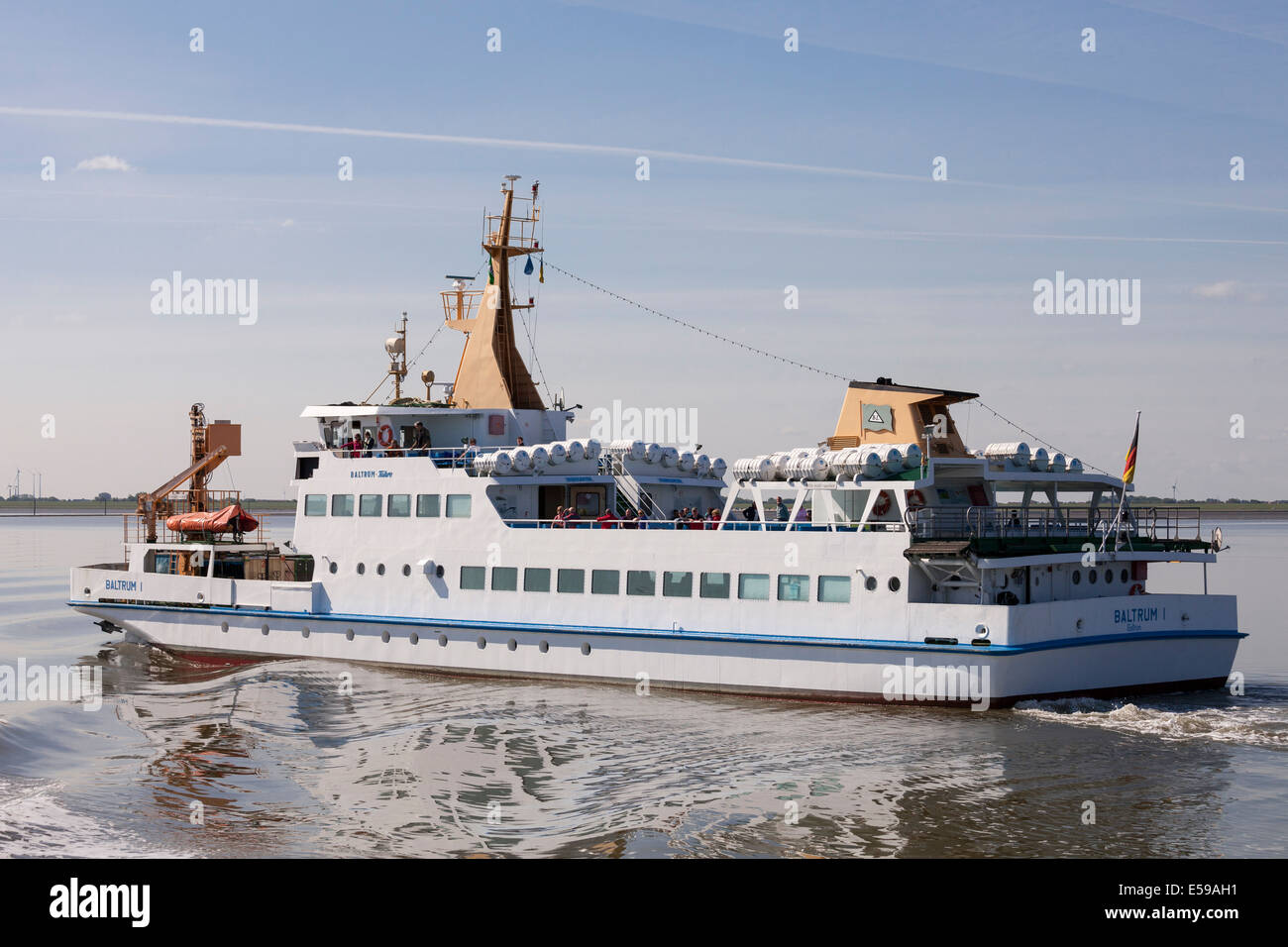 Baltrum island ferry hi-res stock photography and images - Alamy