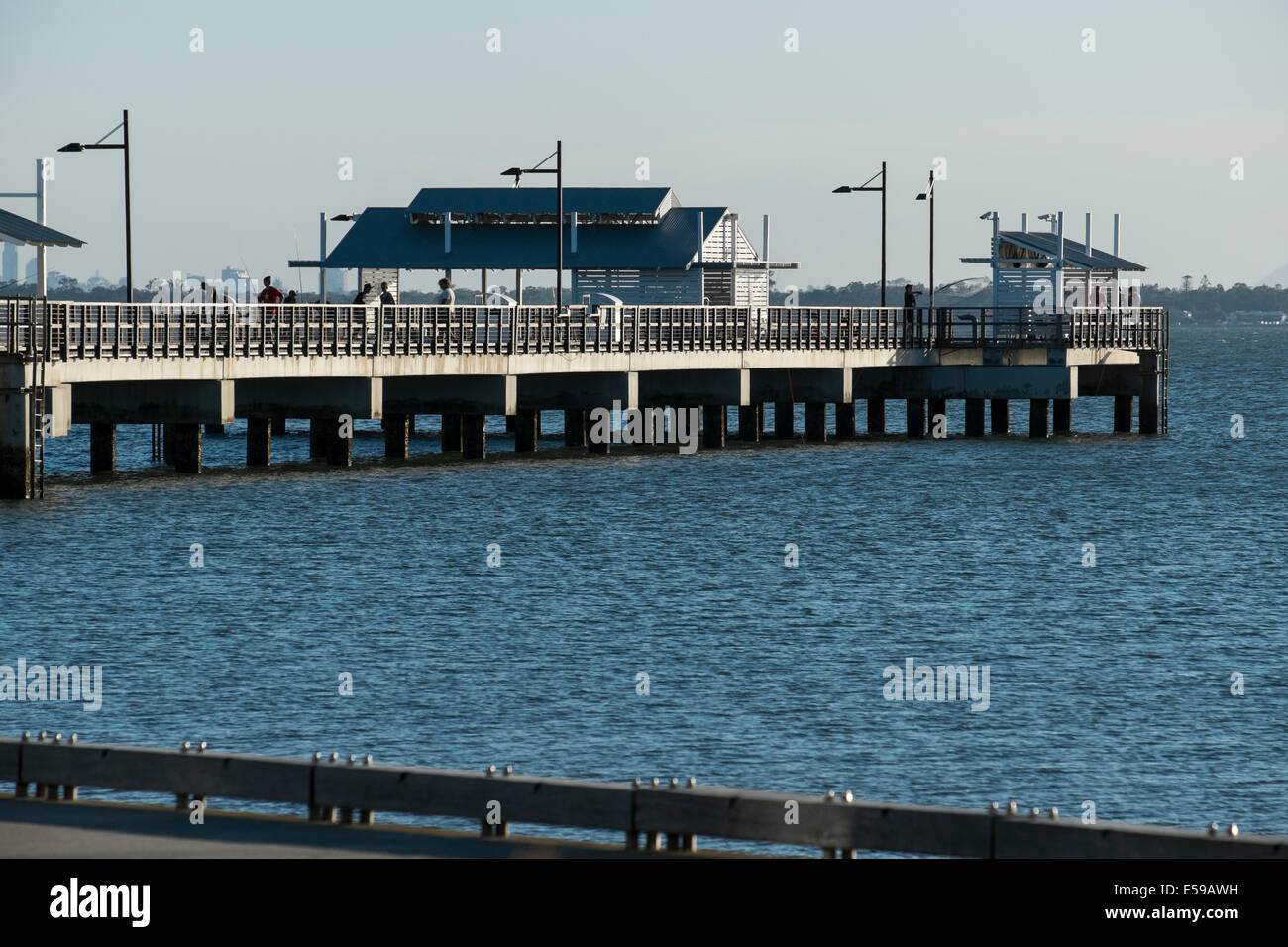 Woody Point Jetty Stock Photo - Alamy