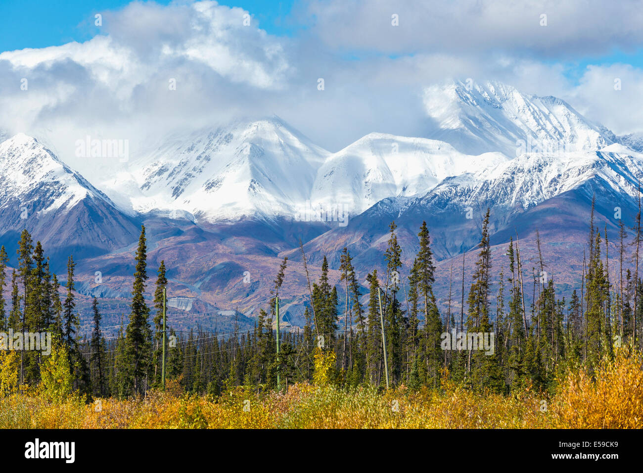 Kluane National Park and Reserve in Yukon, Canada Stock Photo, Royalty ...
