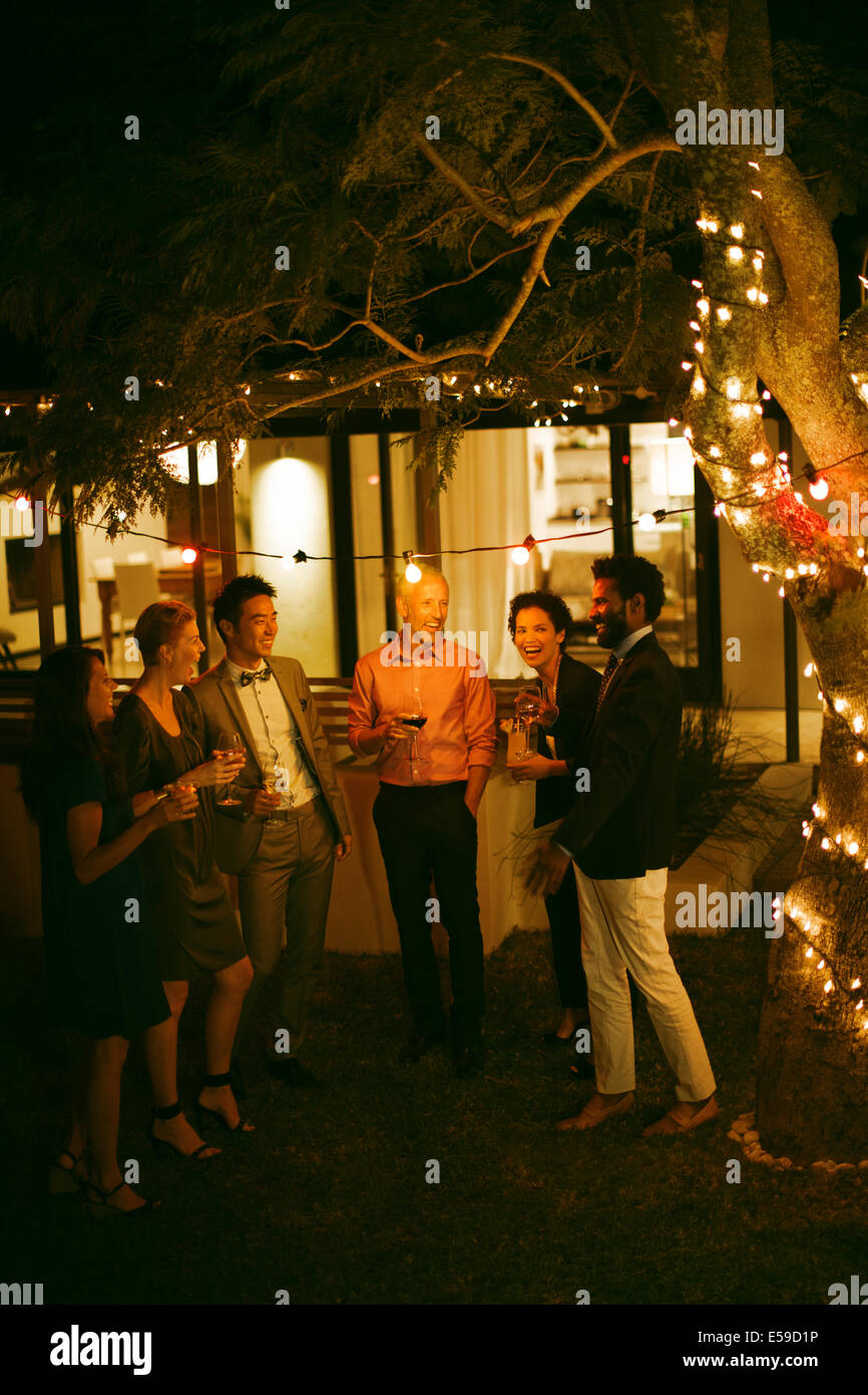 Asian people talking hi-res stock photography and images - Alamy