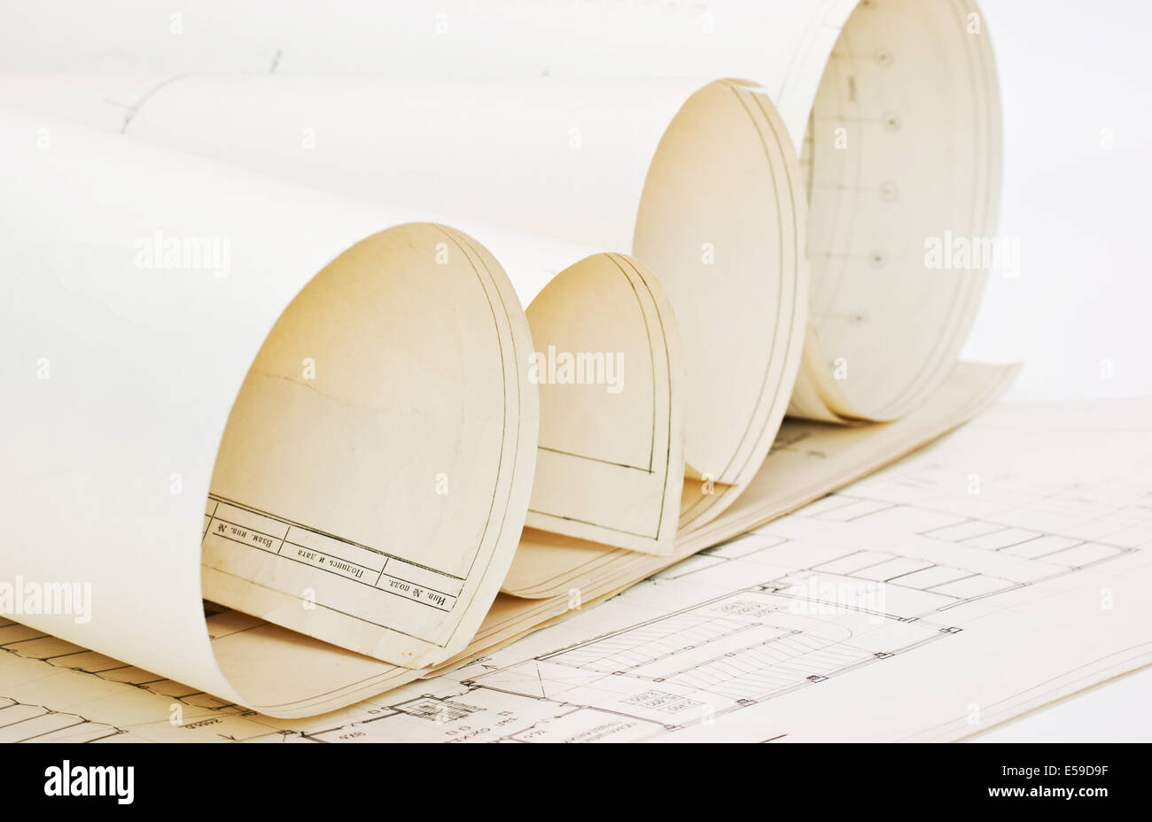 old twisted drawings Stock Photo - Alamy