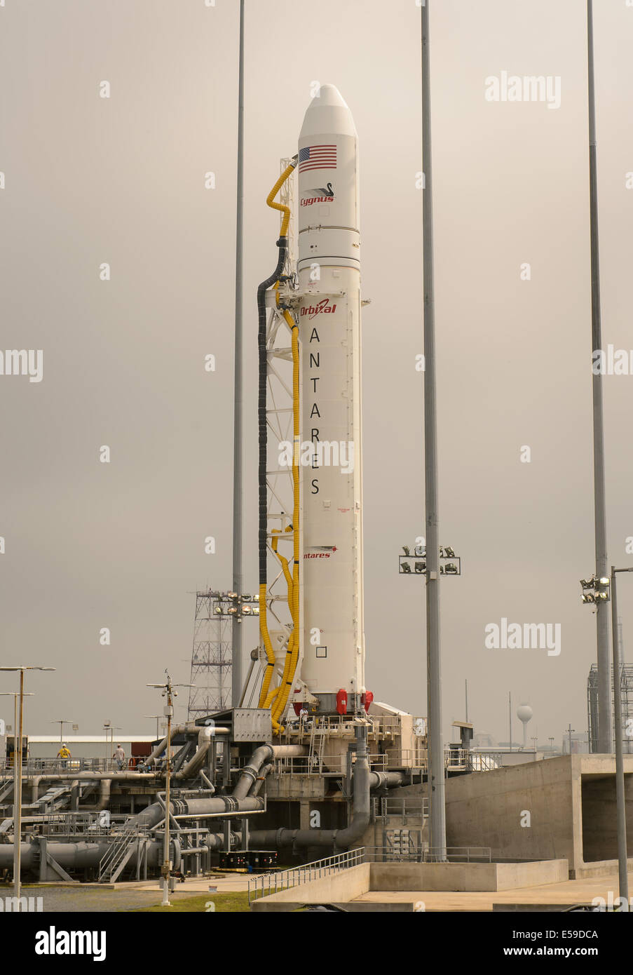 Rocket On Launch Pad High Resolution Stock Photography and Images - Alamy