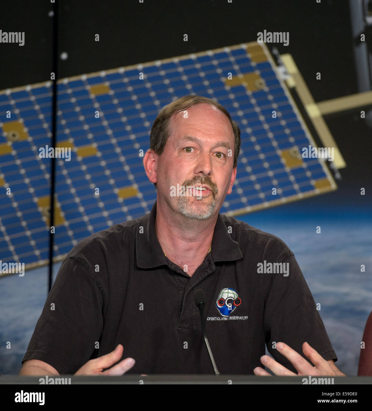 Ken Jucks, NASA program scientist, discusses the Orbiting Carbon Observatory-2 (OCO-2) mission ...