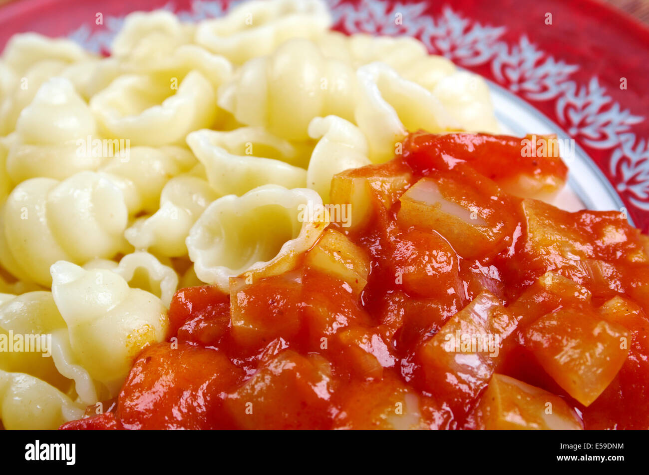 Conchiglie - italian pasta Stock Photo - Alamy
